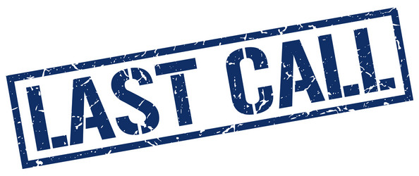 Last Call Badge Vector Images (over 240)