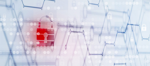 Technology security concept modern safety digital Vector Image