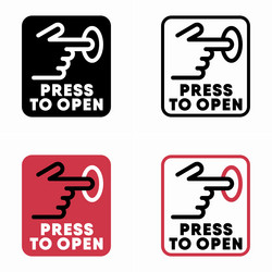 Its for everyone information sign Royalty Free Vector Image