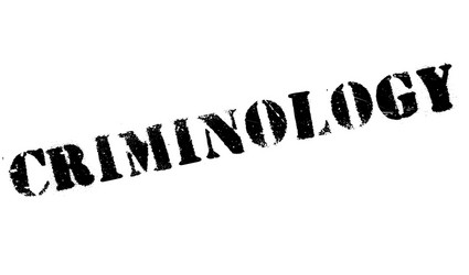 Criminology rubber stamp Royalty Free Vector Image