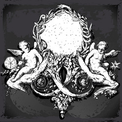 Frame of Angels Vector Images (over 4,000)