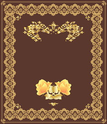 7 classic book covers decorative vintage cover Vector Image