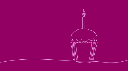 Cupcake Line Drawing Vector Images (over 3,700)