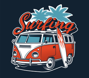 Surf Van Vector Images (over 2,100)