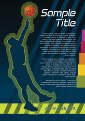 Soccer striker back view sports background Vector Image