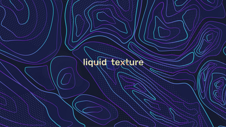 Topography gradient texture liquid pattern Vector Image