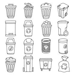 Waste Bin Doodle Vector Images (over 760)