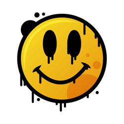 Dripping Smiley Face Vector Images (over 390)