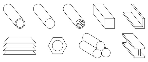 Steel icon Royalty Free Vector Image - VectorStock