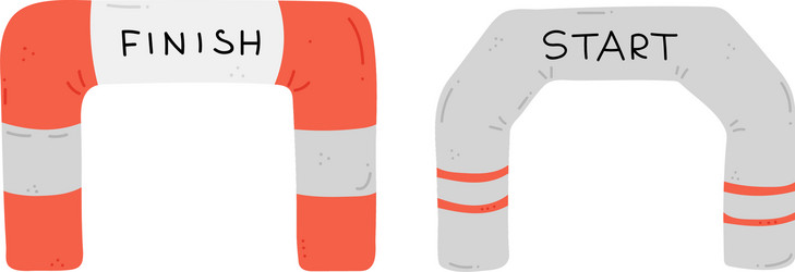 Start arch Royalty Free Vector Image - VectorStock