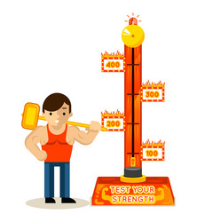 Strongman Game Vector Images (over 350)