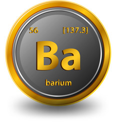Periodic Table Element Barium Vector Images (50)