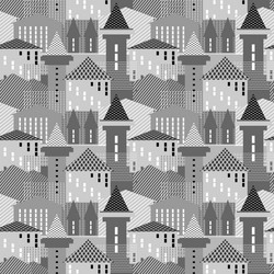 Seamless pattern grayscale pixel digital Vector Image
