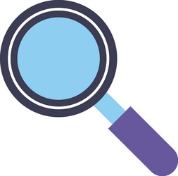 Search lupe icon Royalty Free Vector Image - VectorStock