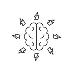 Doodle brain storm Royalty Free Vector Image - VectorStock