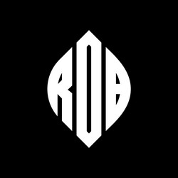 Rdb logo letter design Royalty Free Vector Image