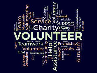 Volunteer Word Cloud Vector Images (65)