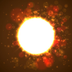 Abstract light background circle banner Royalty Free Vector