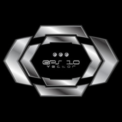 Square logo abstract background Royalty Free Vector Image