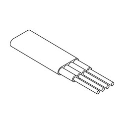 Fiber cable icon isometric icon Royalty Free Vector Image