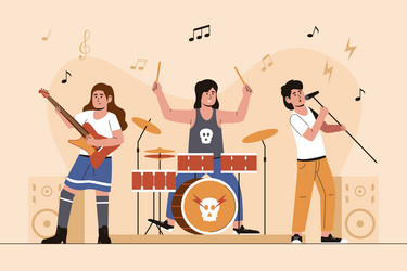 Rock Band Outline Vector Images (over 3,900)