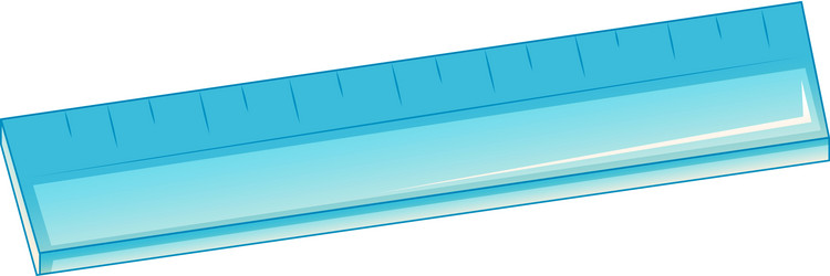 Plastic rulers Royalty Free Vector Image - VectorStock