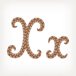 Braids Hair Font Vector Images (70)