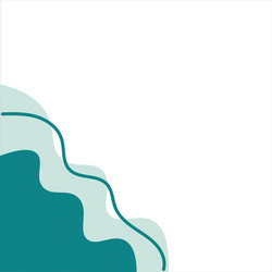 Corner liquid design Royalty Free Vector Image