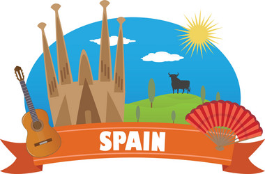 Spain Tourism Vector Images (over 7,200)