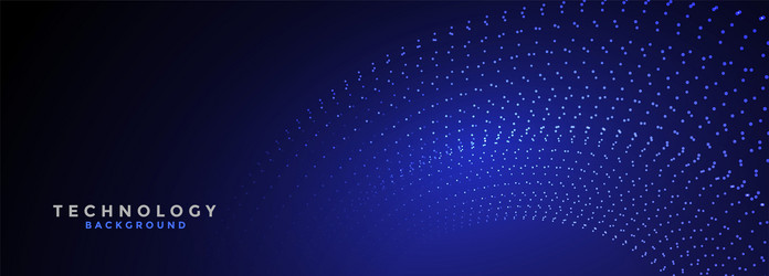 Abstract dotted techno web futuristic background Vector Image