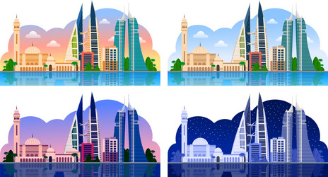 Bahrain Landscape Vector Images (over 110)