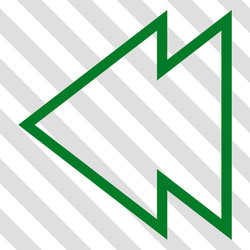 Shift left icon Royalty Free Vector Image - VectorStock