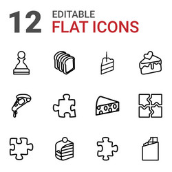 12 Piece Puzzle Vector Images (74)