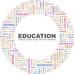 Knowledge cartoon composition Royalty Free Vector Image