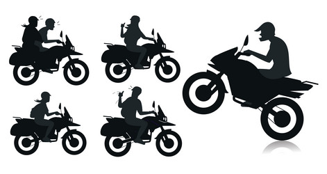 Motorcycle Driver Vector Images (over 8,500)