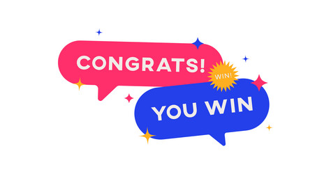 Winner Congratulations Vector Images (over 7,800)