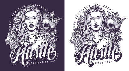 Gangster Girl Vector Images (over 720)