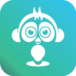 Emoticons logo template Royalty Free Vector Image