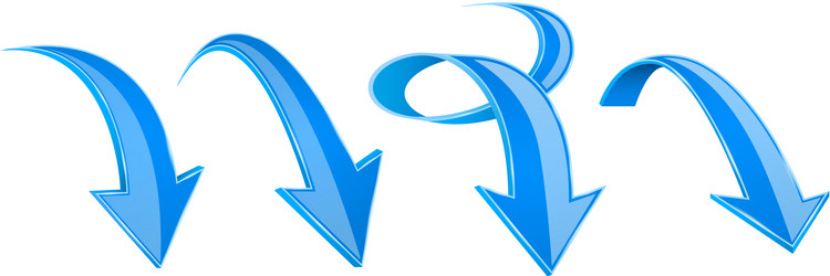 Math 3d icons set blue arithmetic plus minus Vector Image