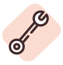 Goofy emoticon on a white background Royalty Free Vector