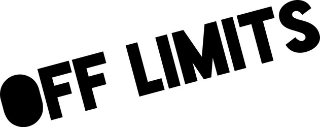 Off limits rubber stamp Royalty Free Vector Image