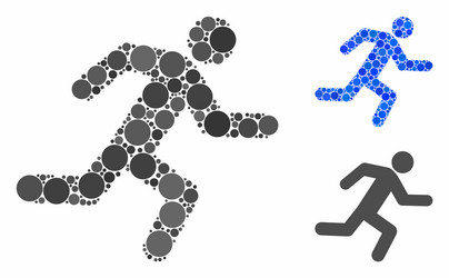 Man Running Filled Vector Images (over 460)