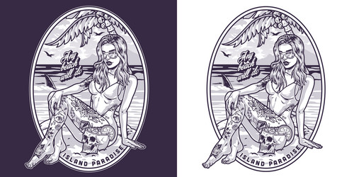 Beach Girl Logo Vector Images (over 3,400)