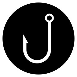 Hook icon Royalty Free Vector Image - VectorStock