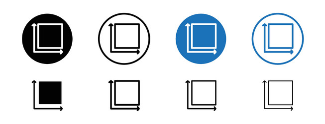 House plan icon set floor design architect Vector Image