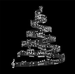 Christmas Sheet Music Background