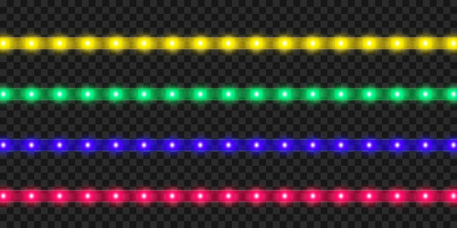 Strip Led Luminous Vector Images (83)