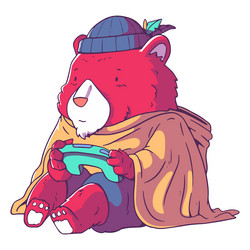 Bear Gamer Vector Images (over 500)