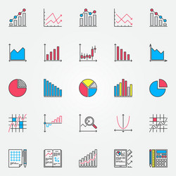 Statistics Symbols Colorful Vector Images (over 21,000)