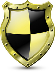 A shield emblem Royalty Free Vector Image - VectorStock